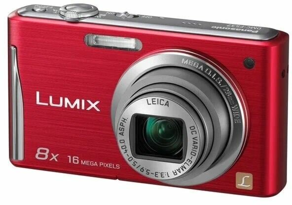 Фотоаппарат Panasonic Lumix DMC-FS37 Red