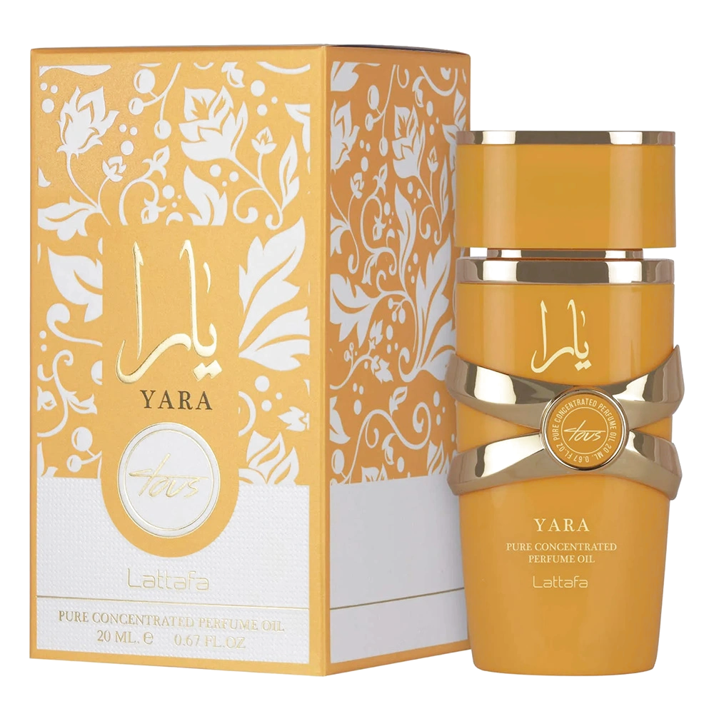 Lattafa Perfumes Yara Tous женский аромат 20 мл - Латафа Яра Тус масляные духи Оранжевая версия