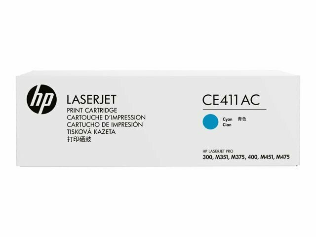 Картридж для лазерного принтера HP 305A Cyan (CE411AC), официальная гарантия