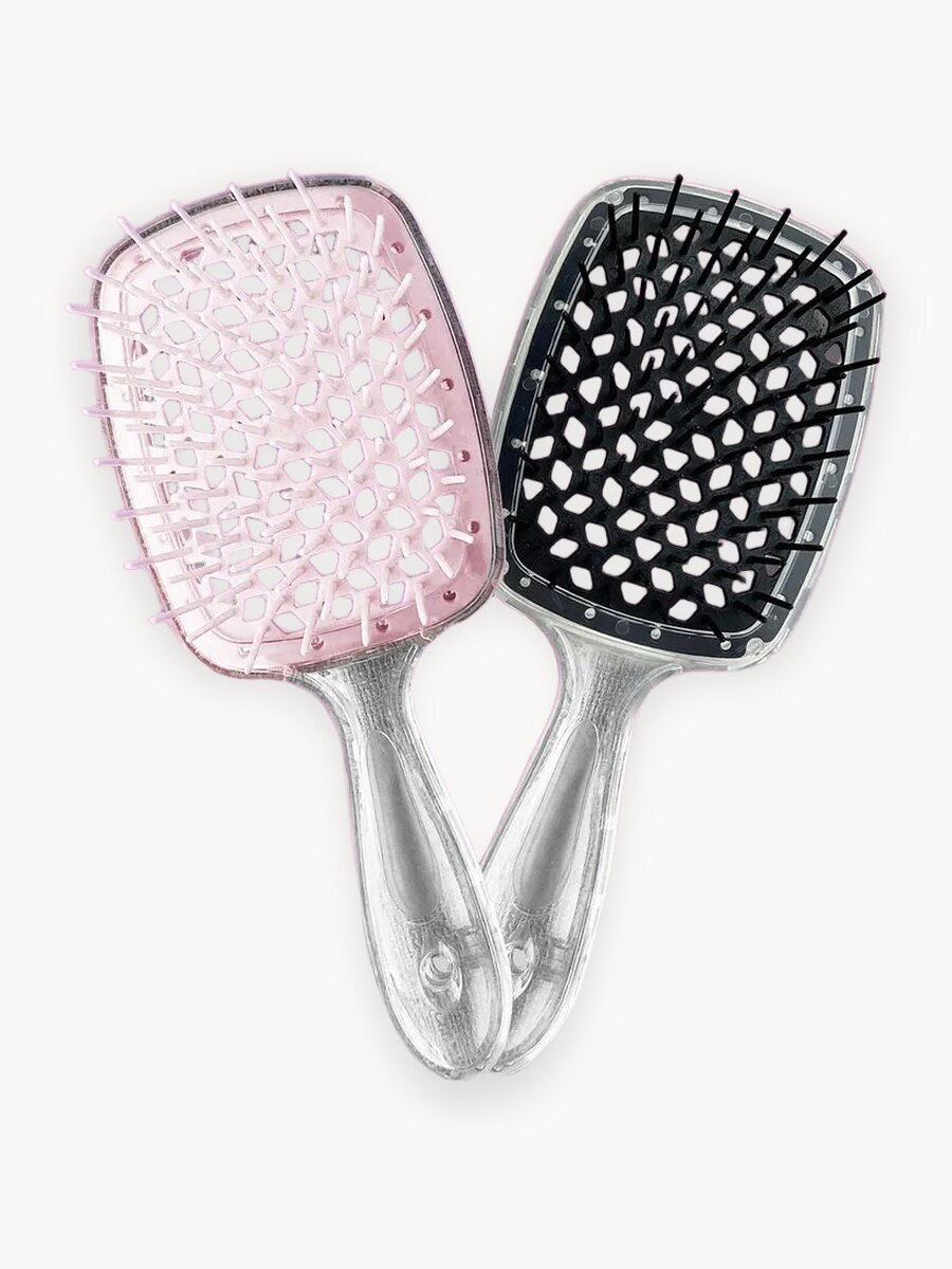 Расческа массажная для волос 2 шт
