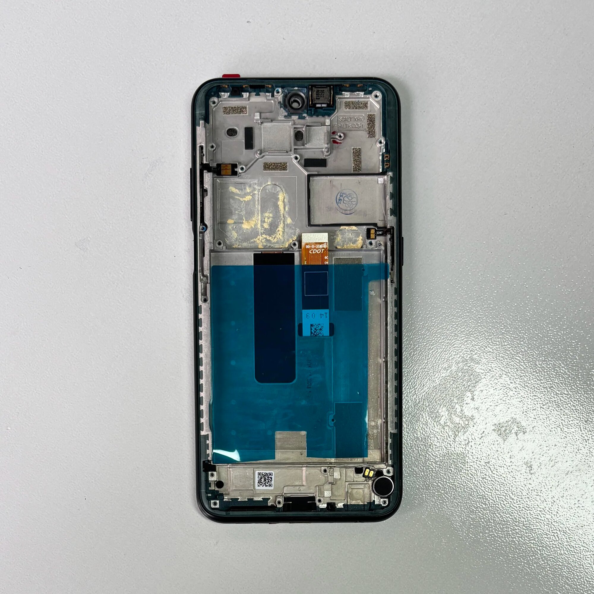 Дисплей в сборе Nokia X10 TA-1350/TA-1332, 6.67", черный каркас