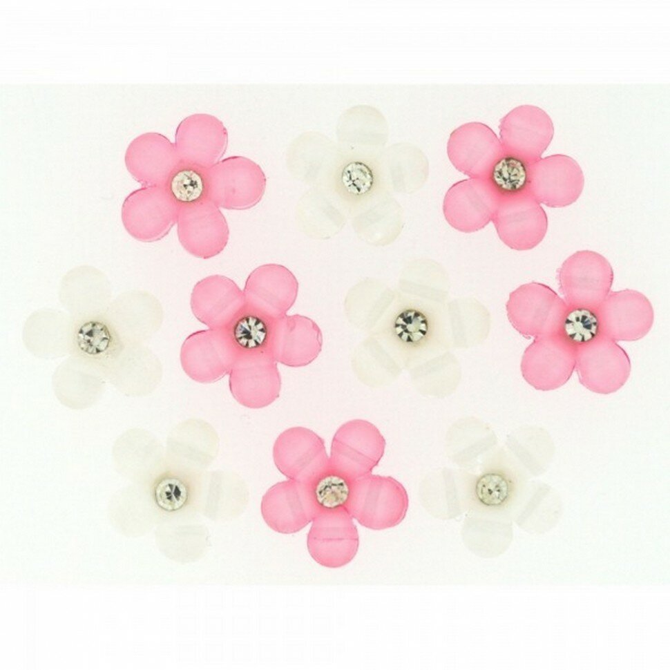 #7460 Пуговицы декоративные "Flowers for Hope" Dress It Up 10 шт