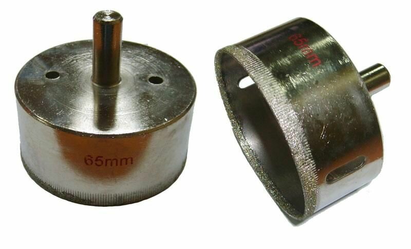 Коронка алмазная 80 мм по стеклу и кафелю