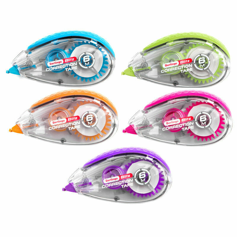 Корректирующая лента Berlingo "Blitz" 5мм*6м, 265920
