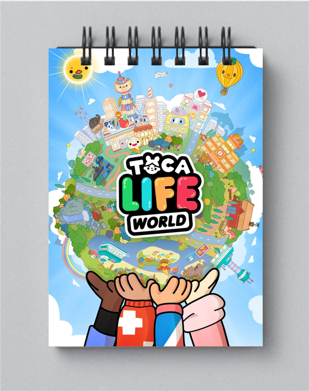 Блокнот Тока Бока, Toca Boka №19, А4
