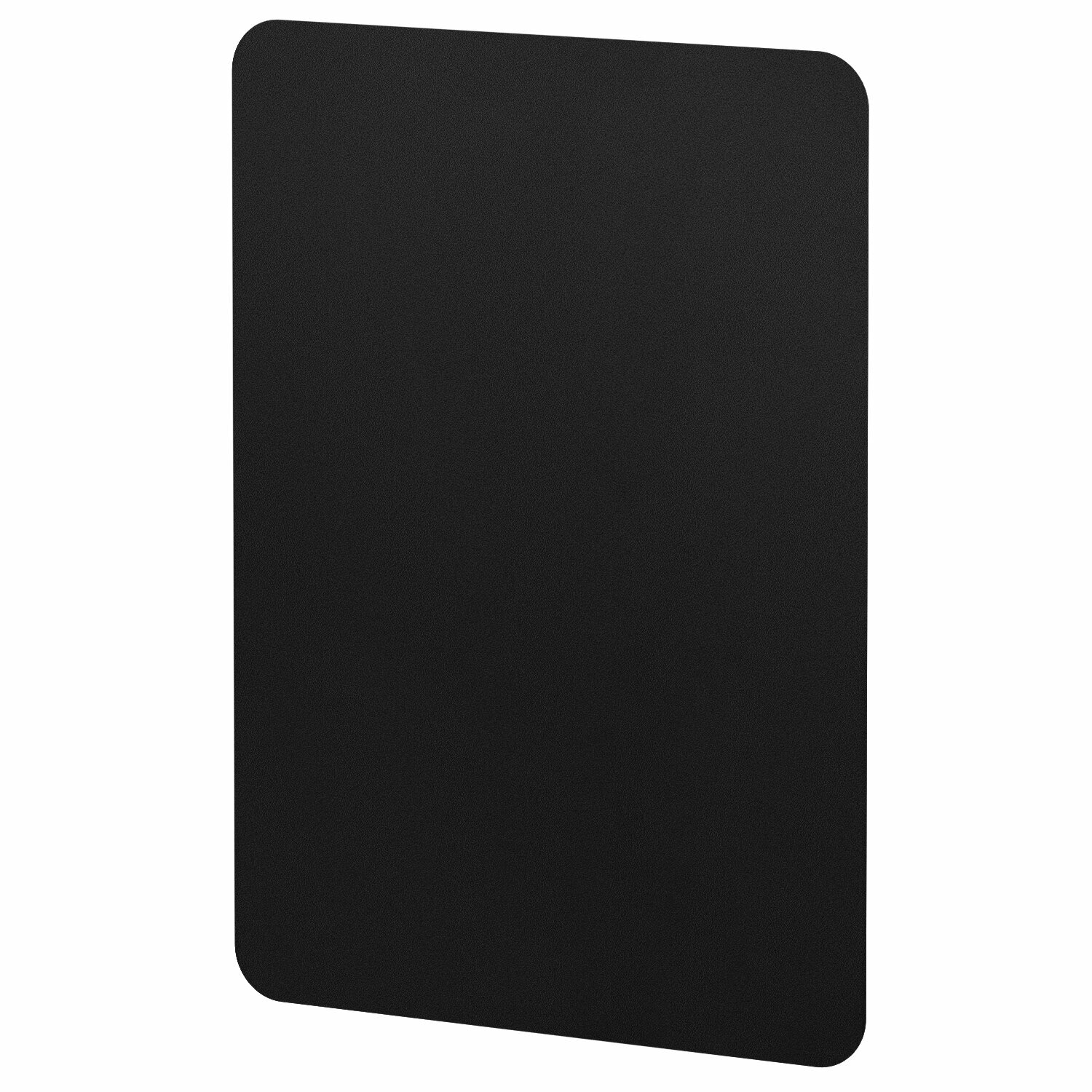 Табличка меловая А5 (14,8x21 см), комплект 10 штук, пластиковая, 0,5 мм, черная, BRAUBERG, 291301