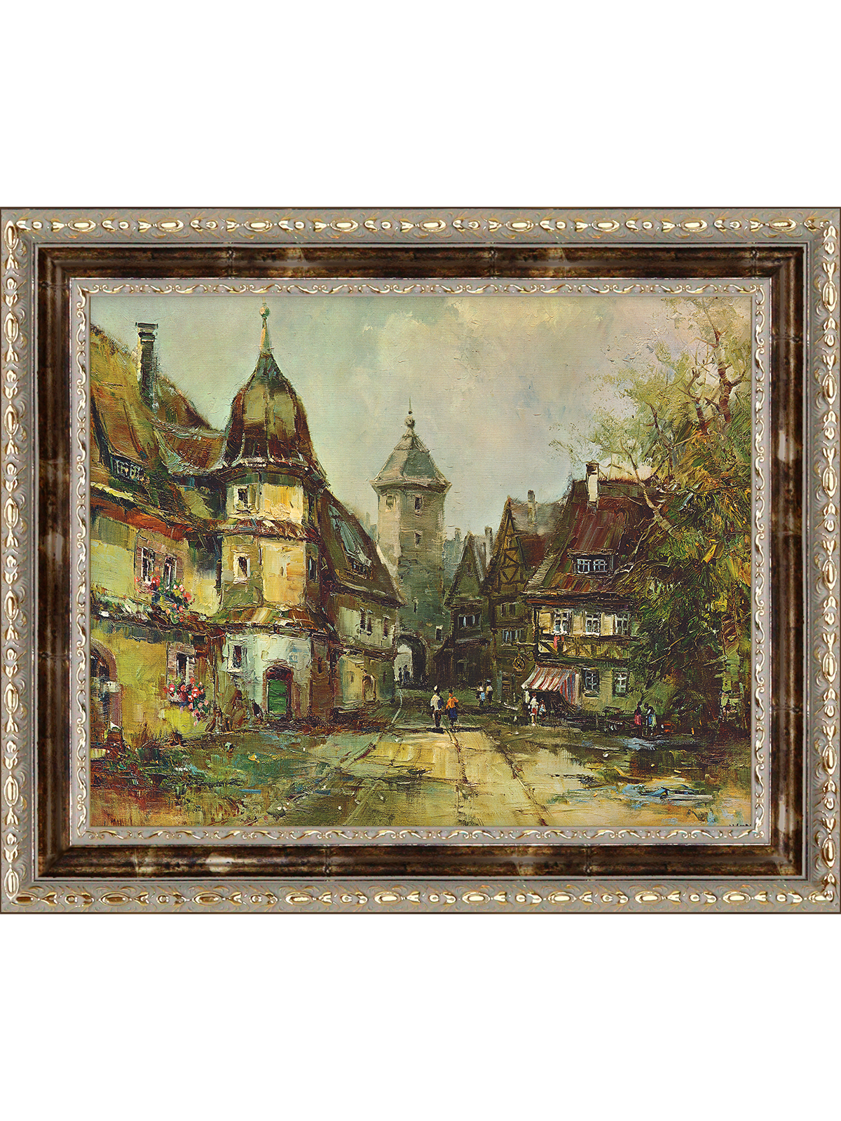 Картина на стену для интерьера Декарт настенный декор панно в раме багете в гостиную ванную детскую для офиса лофт пейзаж абстракция