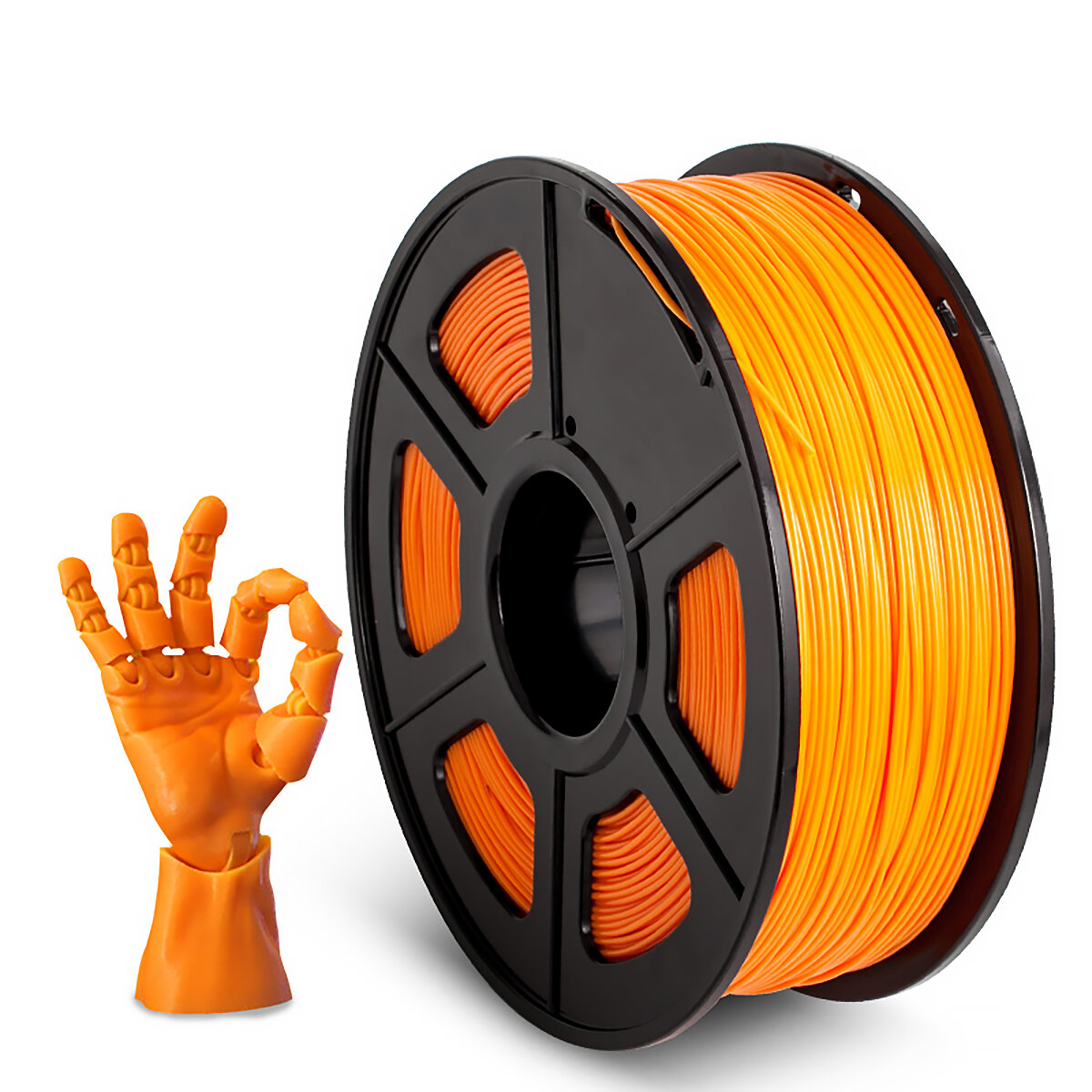 Филамент NV Print ABS Orange для 3D печати диаметр 1.75мм длина 330 метров масса 1 кг (NV-3D-ABS-ORANGE)