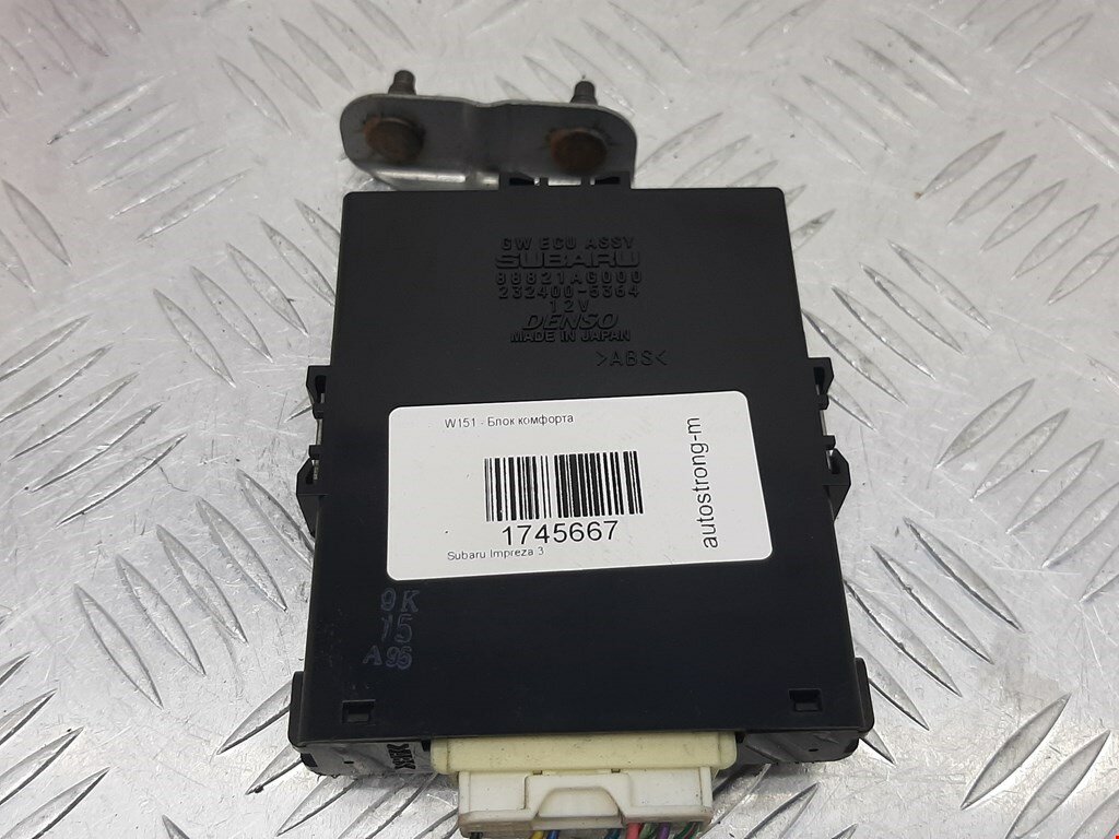 Блок комфорта Subaru Impreza 3 (GE/GH) 88821AG000 арт. 1745667