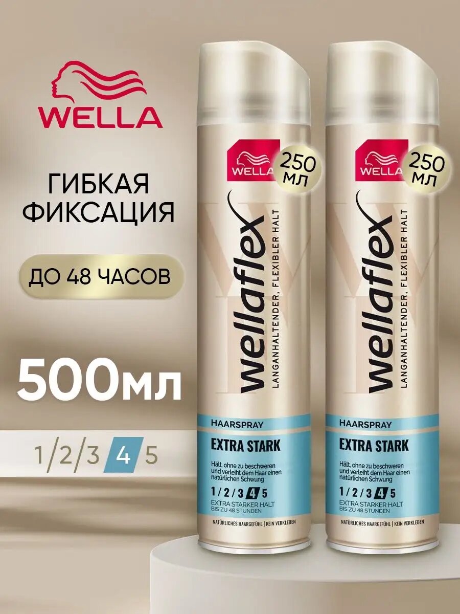 Лак для укладки волос Wella профессиональный