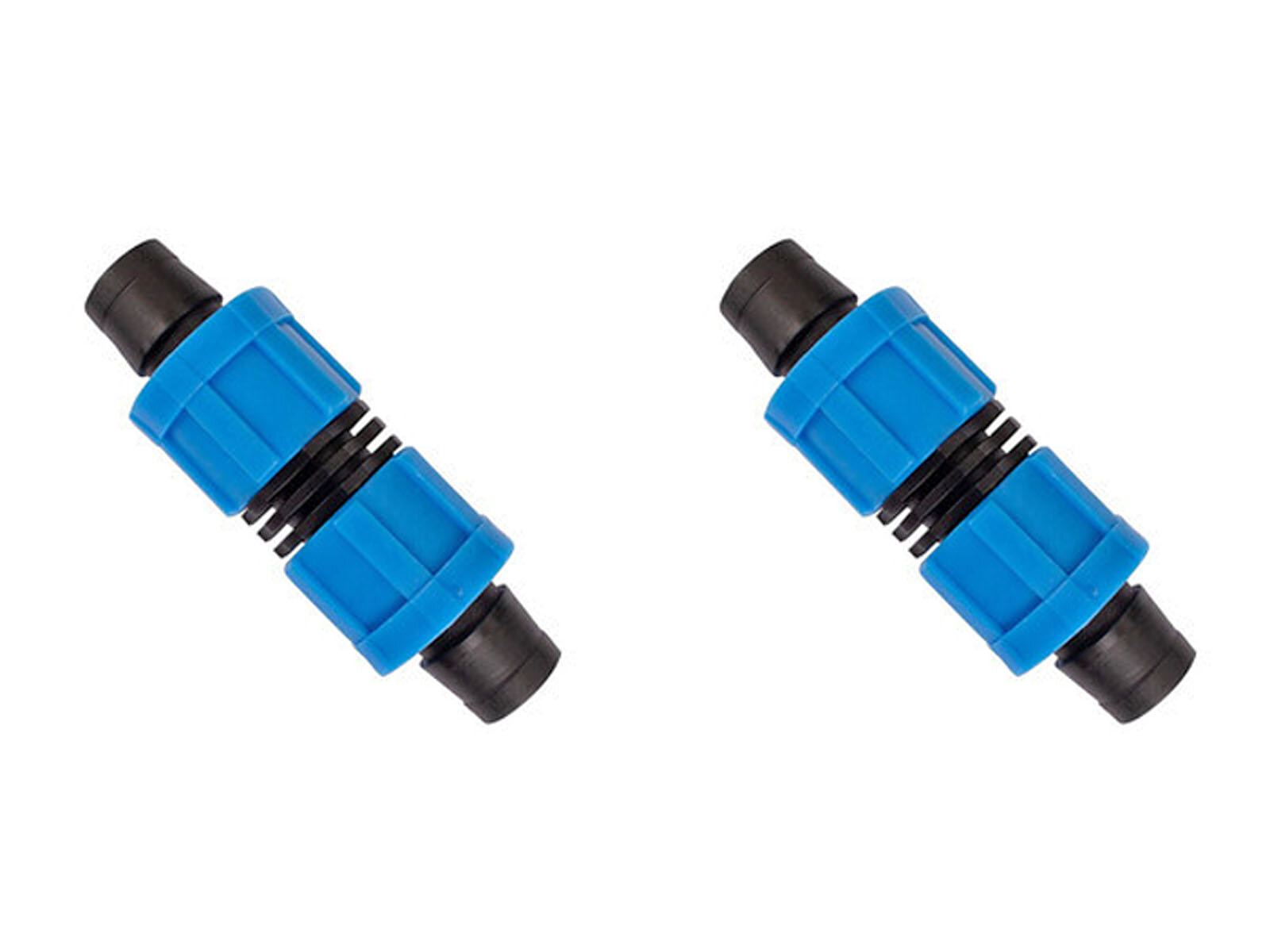 Соединитель 5/8 для капельной трубки 16 мм пластиковый (2 шт.)