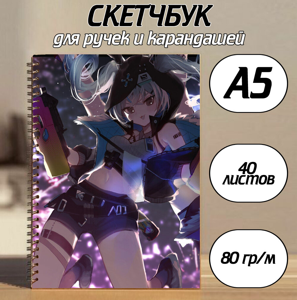 Скетчбук по аниме Хонкай Стар Раил (Honkai Star Rail) №98