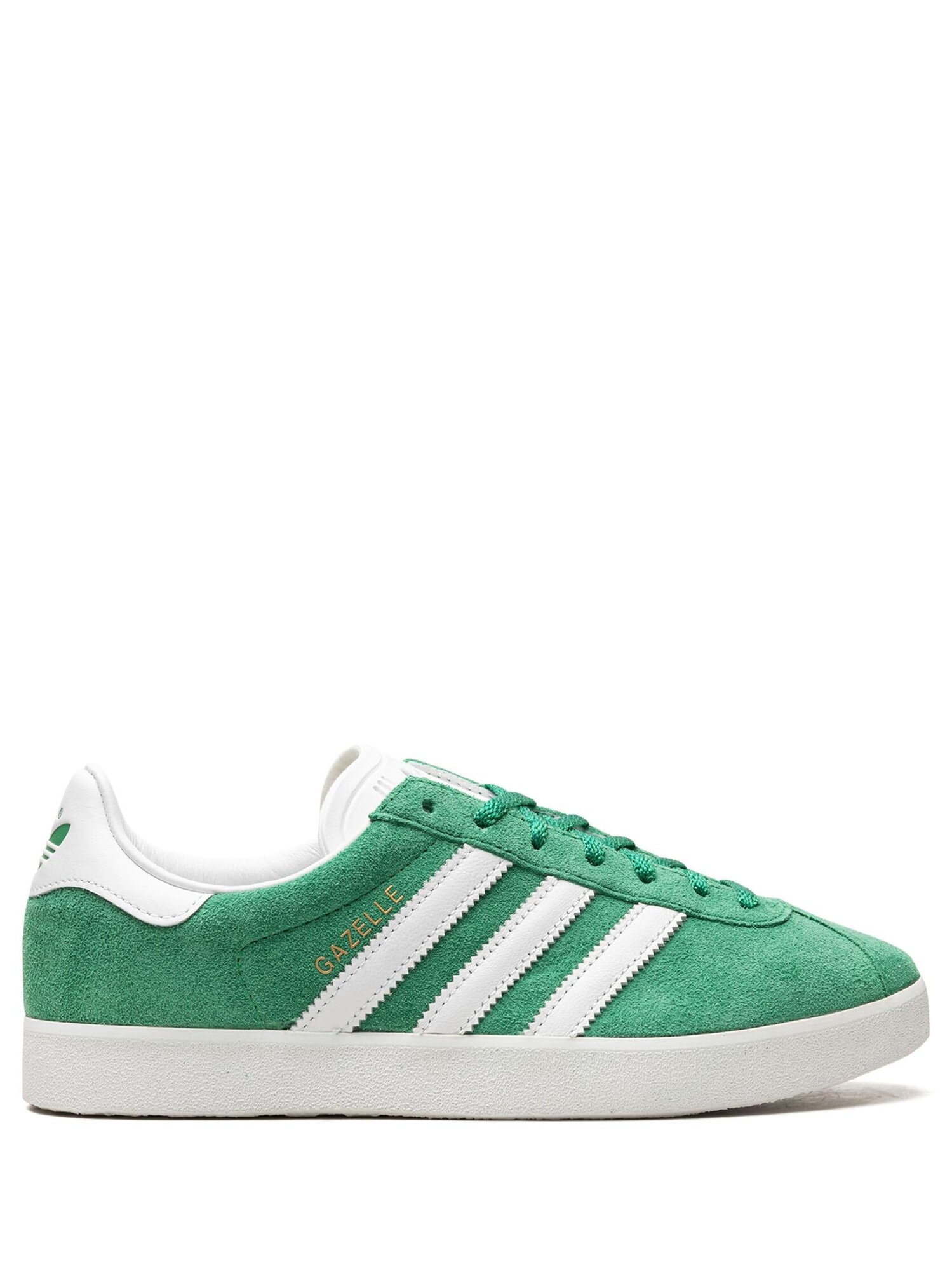 Кроссовки Gazelle 85 Green/White/Gold Metallic