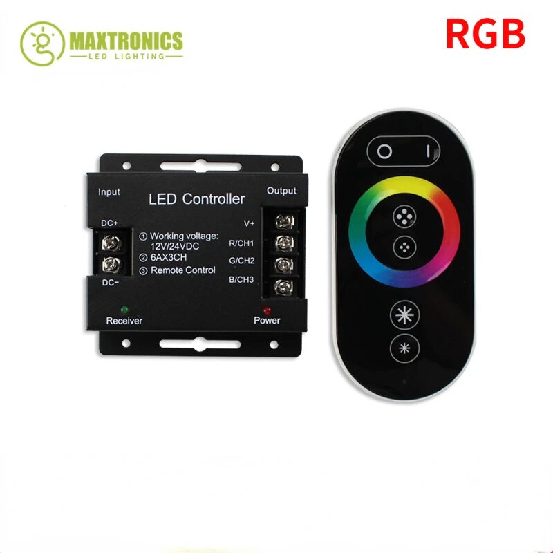 RGB контроллер для светодиодной ленты, Цвет: RGB