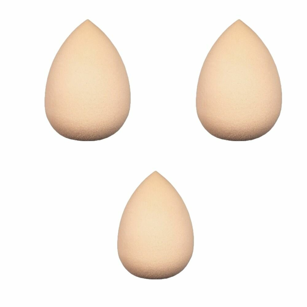 LEI Спонж латексный, капля, 3 шт.