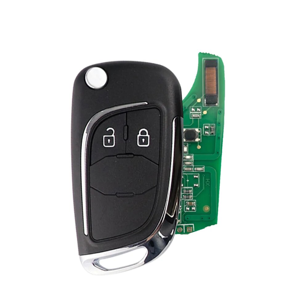315/433 МГц ID46 чип модифицированный дистанционный ключ от автомобиля для Opel Astra J Corsa E Insignia Zafira C Karl Mokka Cascade Adam 2009-2016 2 Buttons, 433Mhz