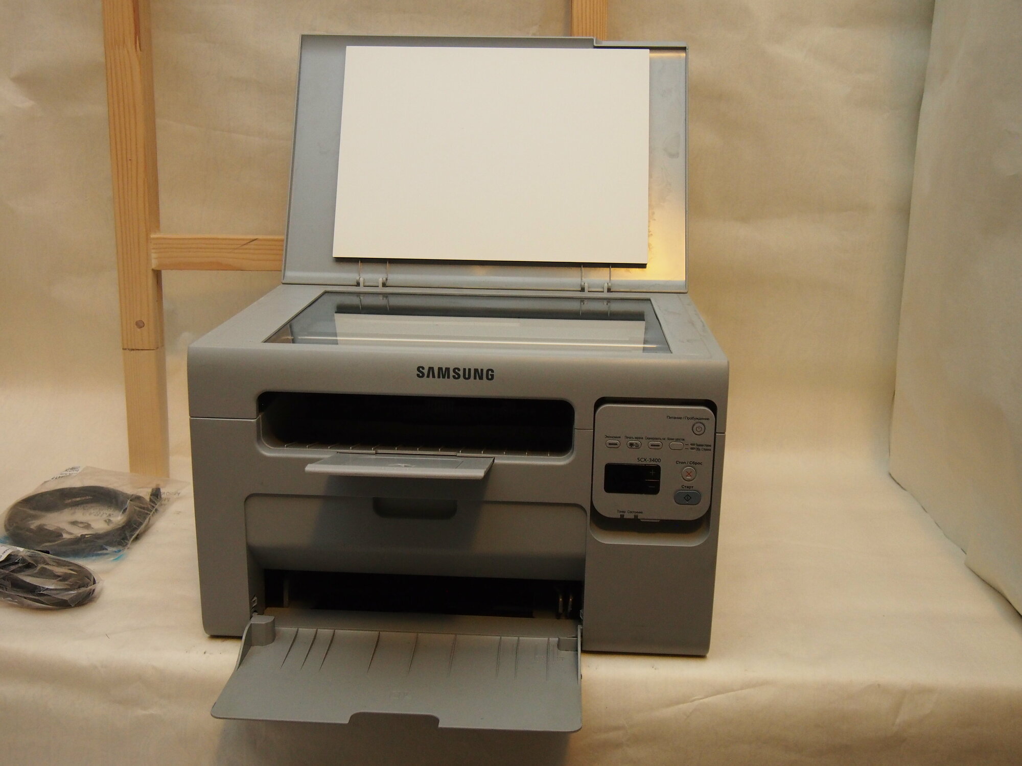 Лазерное МФУ "Samsung SCX-3400" - Сканирование, Копирование, Печать А4