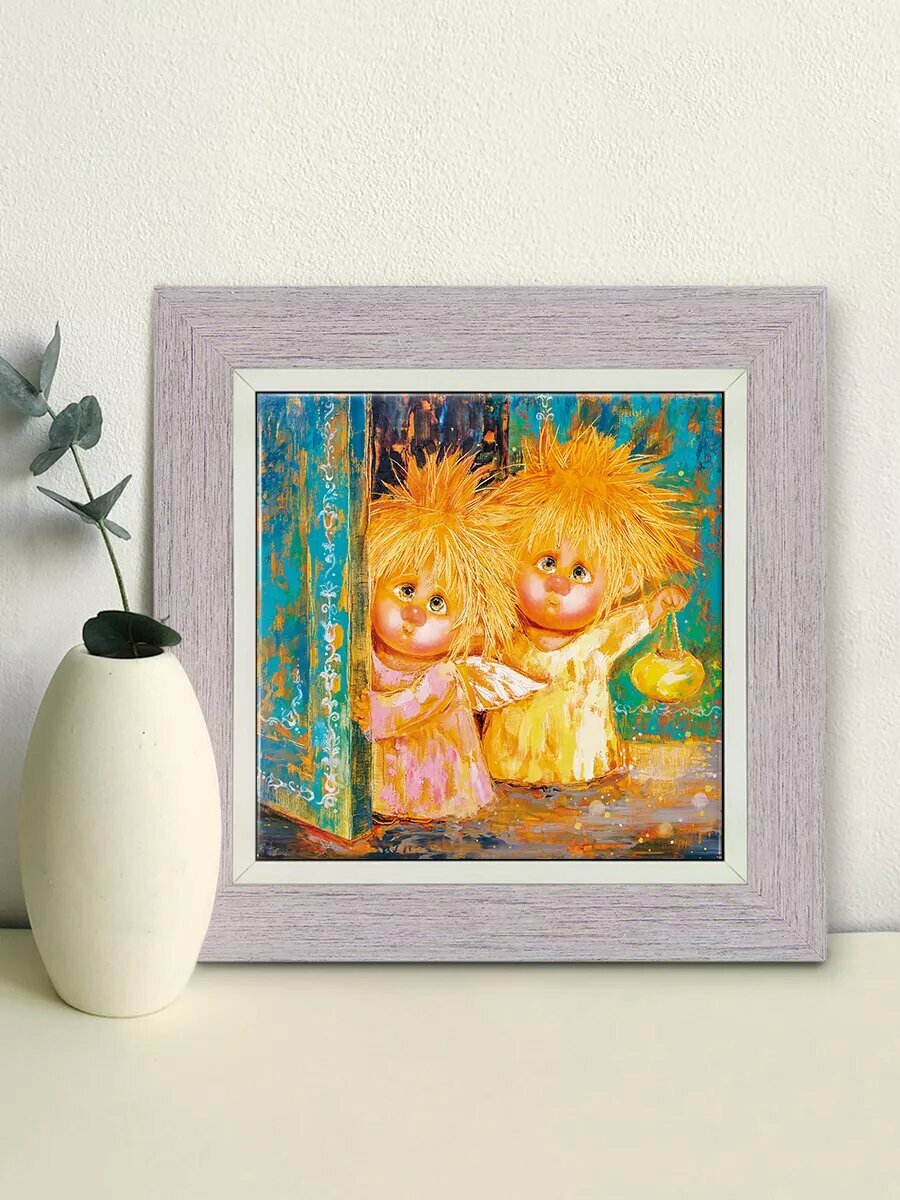 Картина на стену с ангелом