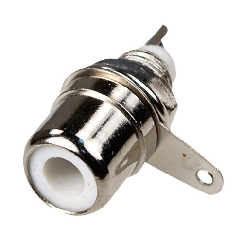 Гнездо RCA Premier 1-290 на корпус - белый