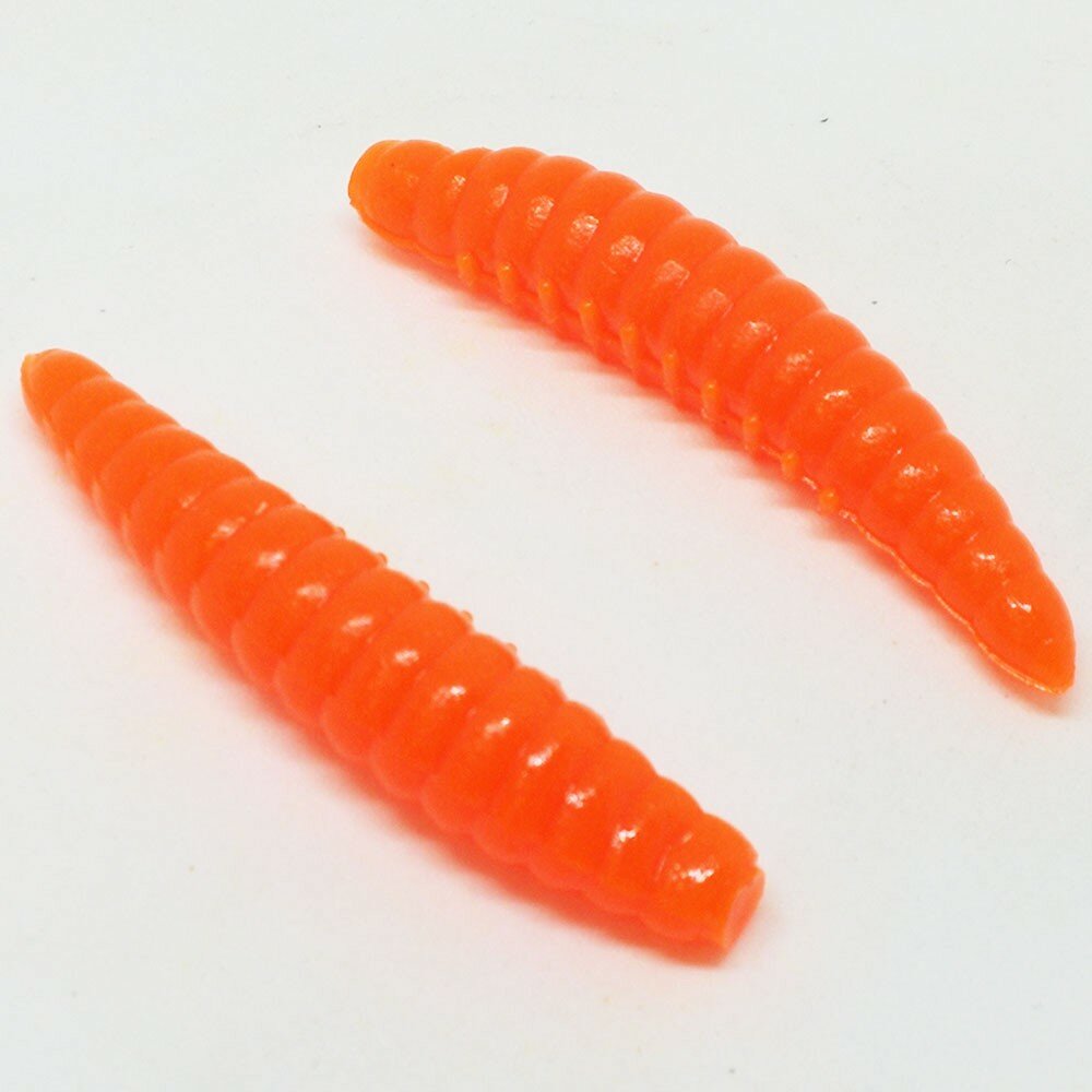 Мягкая приманка Boroda Baits SALO 45 Сыр, цв. Ярко-оранжевый, 8 шт./уп.