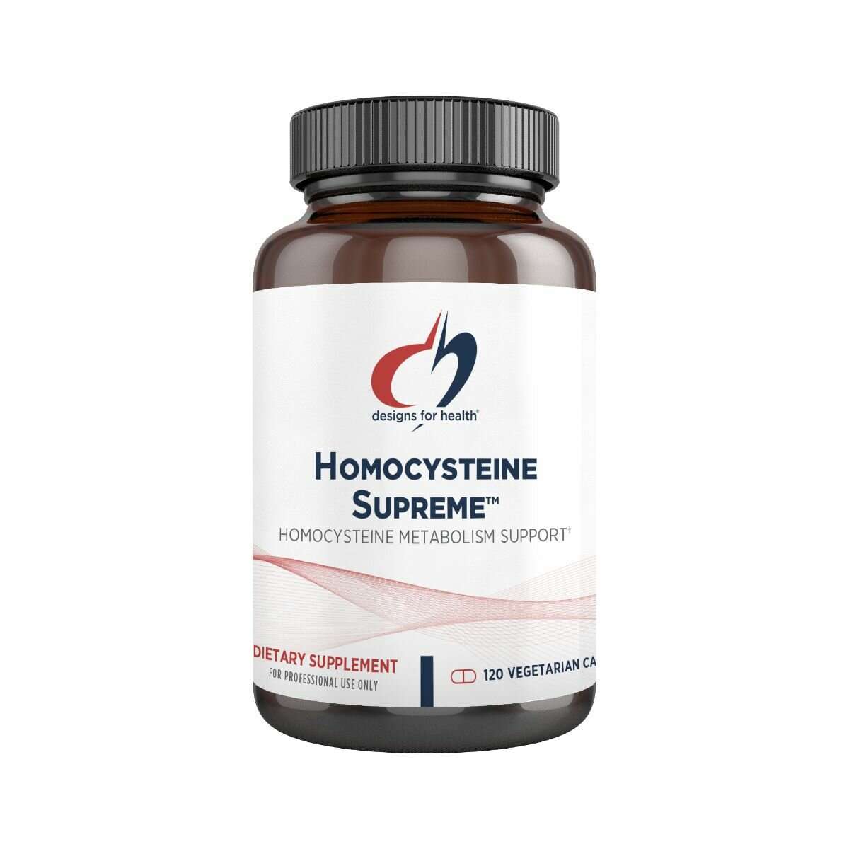 Designs for Health, Homocysteine Supreme, витамины группы B, поддержка здорового уровня гомоцистеина, 120 капсул