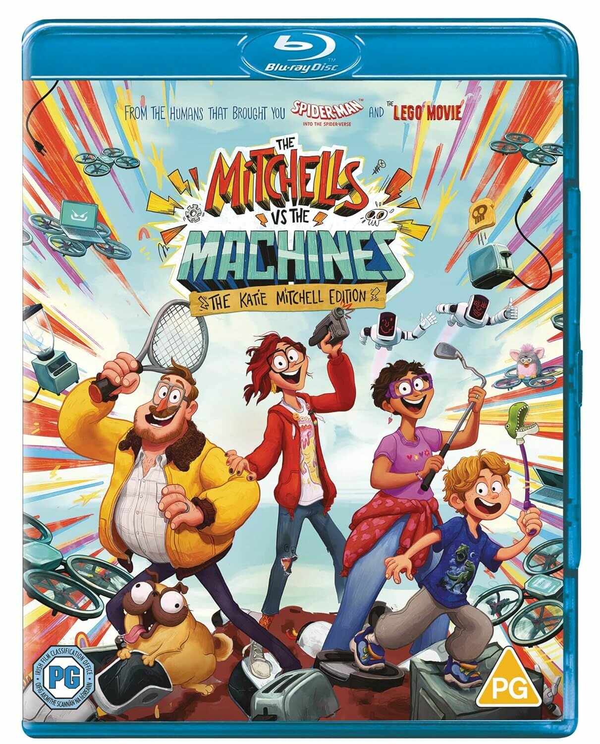 Митчеллы против машин (2020) Blu-ray (блю рей) мультфильм