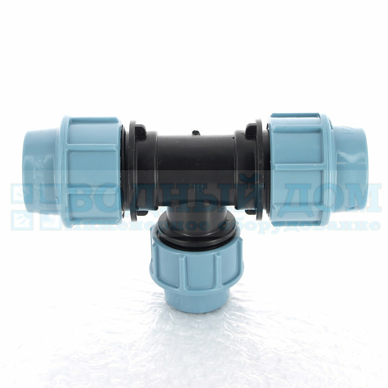 Тройник Unidelta для труб ПНД 32