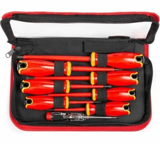 Набор диэлектрических отверток КВТ НИО-2208-s серия профи 88926