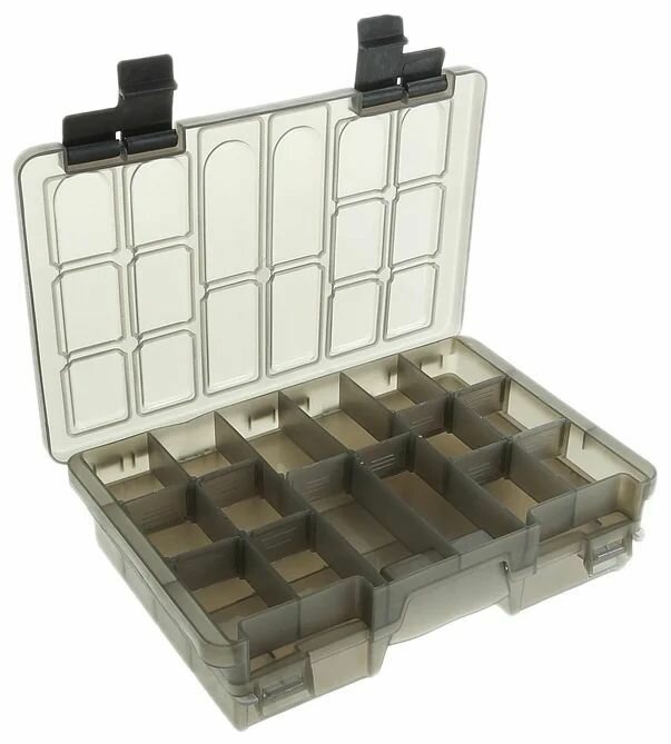 Органайзер коробка для приманок для рыбалки ТРИ кита 0046-2 27х19х7 см