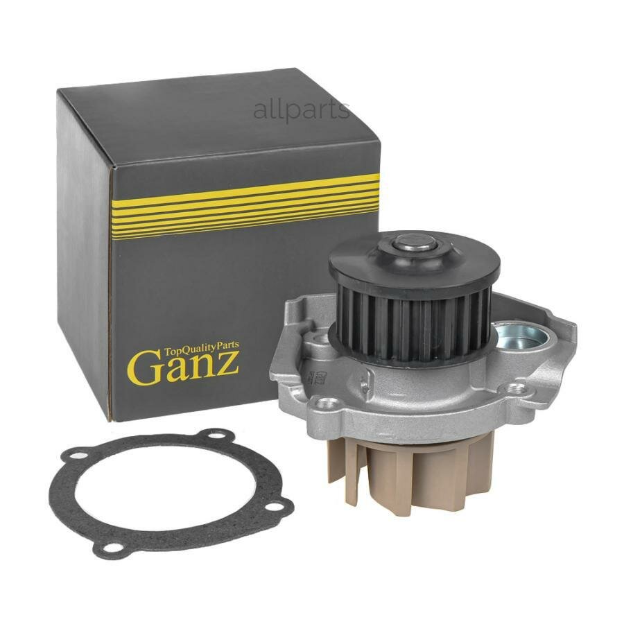 GANZ GIF02077 Помпа, водяной насос для FIAT Panda/Punto 1.2/1.4L 03->/FORD KA 1.2L 08-> GANZ GIF02077
