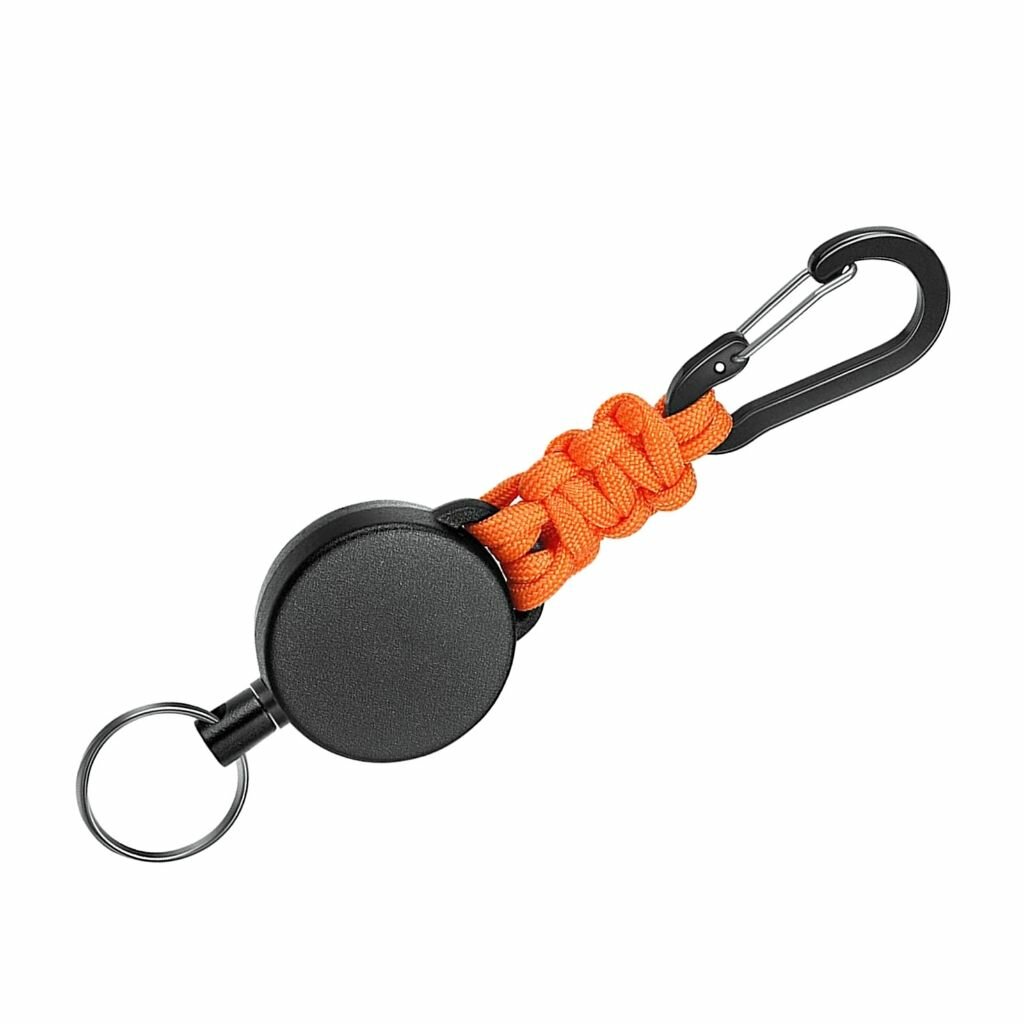 Открытый альпинистский карабин брелок сверхмощный паракорд брелки выдвижная веревка для кемпинга