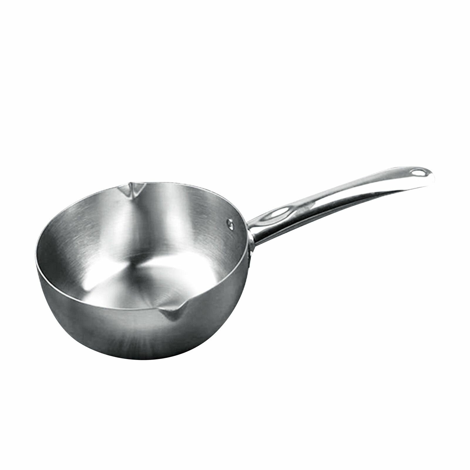 Кастрюля 20 см из нержавеющей стали для подогрева масла и молока