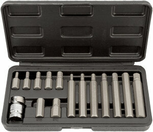 Набор звездочек 15пр. (шестигранные) АвтоДело АвтоДело 40645