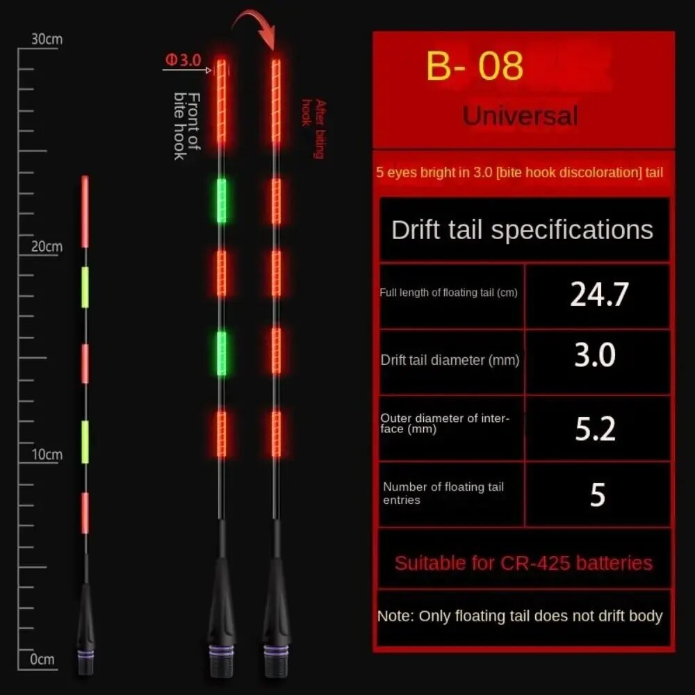Светодиодный умный поплавок для рыбалки