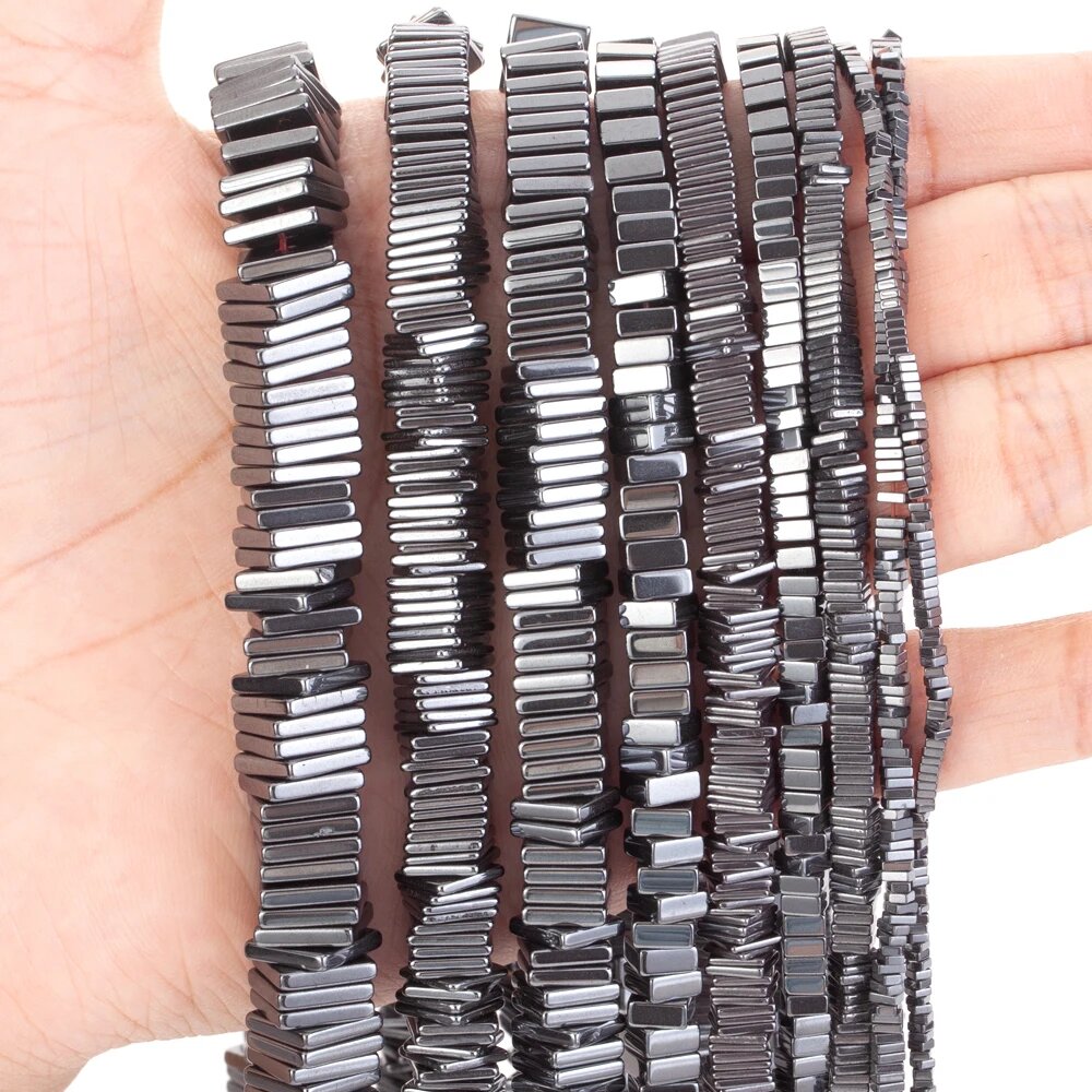 Бусины из черного гематита Vidasny 4x2mm Approx 193pcs