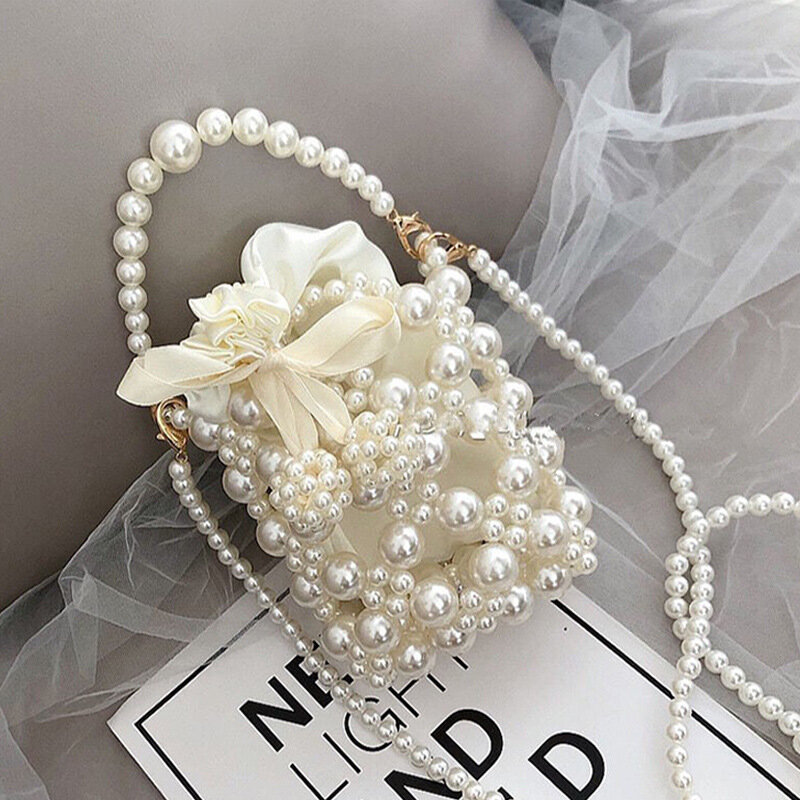 Сумка-мессенджер "Фея", летняя, ручная работа, вышивка бисером