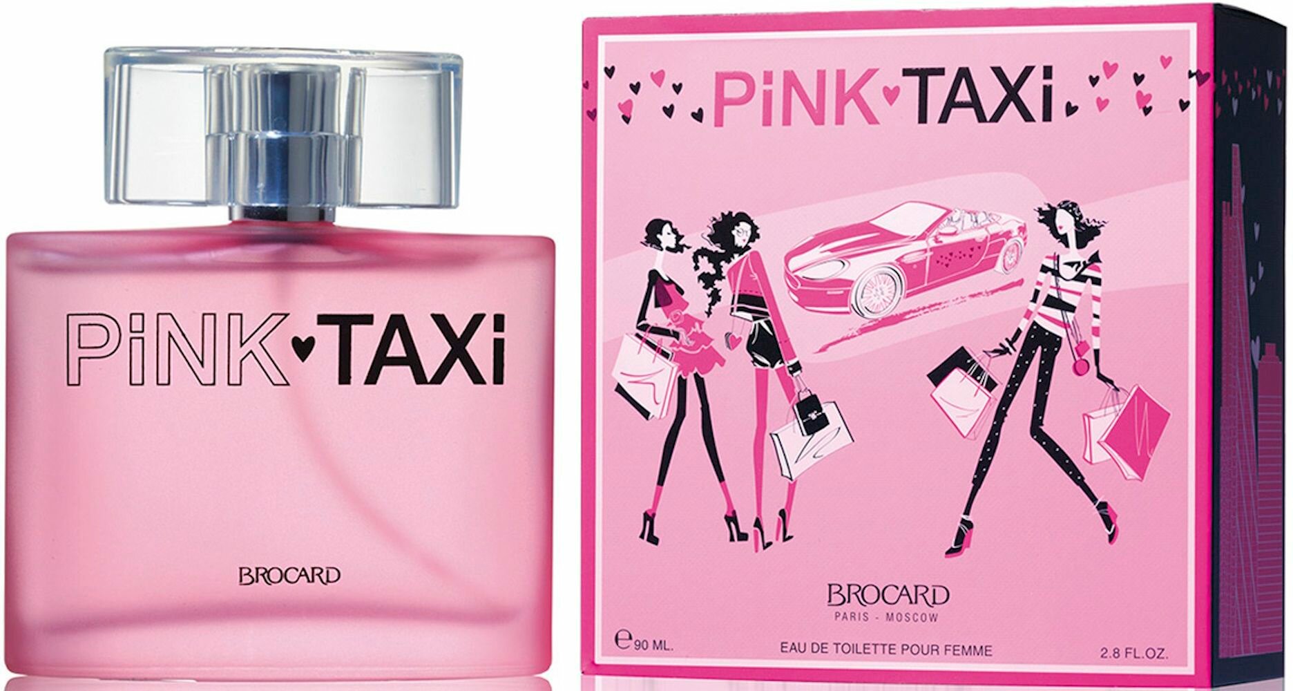 Brocard. Туалетная вода женская Pink Taxi, 50 мл