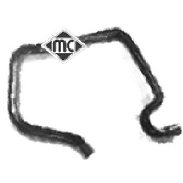 METALCAUCHO 08368 (6939318) шланг радиатора Ford (Форд) Escort (Эскорт) V (aal, abl) Escort (Эскорт) vi (gal, aal, abl)