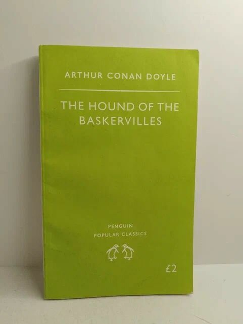 Книга Penguin Books "The Hound of the Baskervilles"/ Собака Баскервилей, 1996 г, 200 стр, мягкая обложка