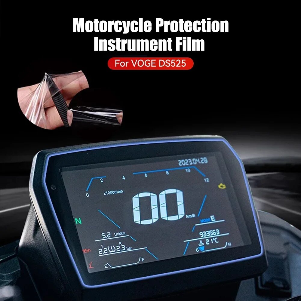 Для Loncin VOGE DS525X 525DSX DSX 525 DSX DS525X ТПУ мотоциклетная пленка для защиты от царапин, аксессуары для защиты экрана приборной панели