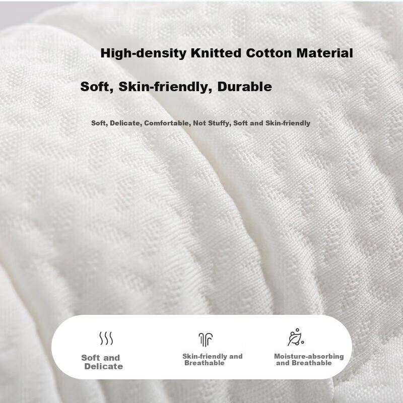 Yierman 4D Stereoscopic Cervical Pillow Core Neck Protection Deep Sleep Adult Sleep Special 48*74cm Gray