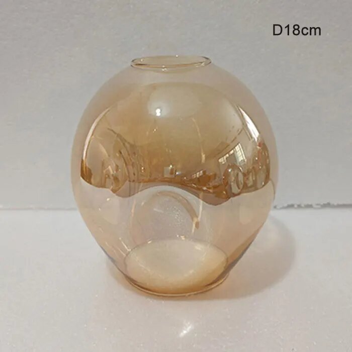 Стеклянный плафон для люстры DNA Shades Irregular, замена плафона для светильников Lindsey DNA Geometry Small Big E27