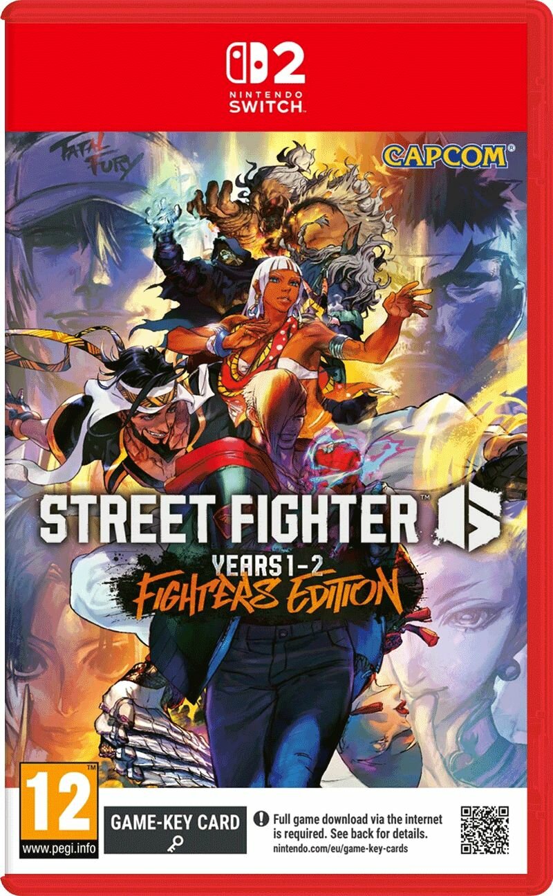 Street Fighter 6: Year 1-2 Fighters Edition , Nintendo Switch 2, Картридж , Русские субтитры