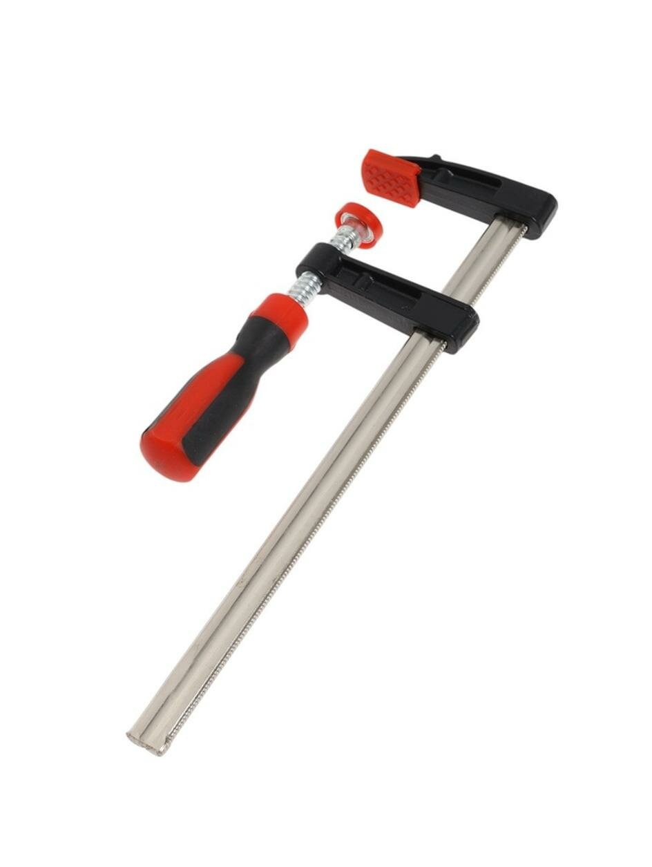 Струбцина F-образная усиленная тундра, тавровый профиль, 2К рукоятка, 250 х 50 х 300 мм