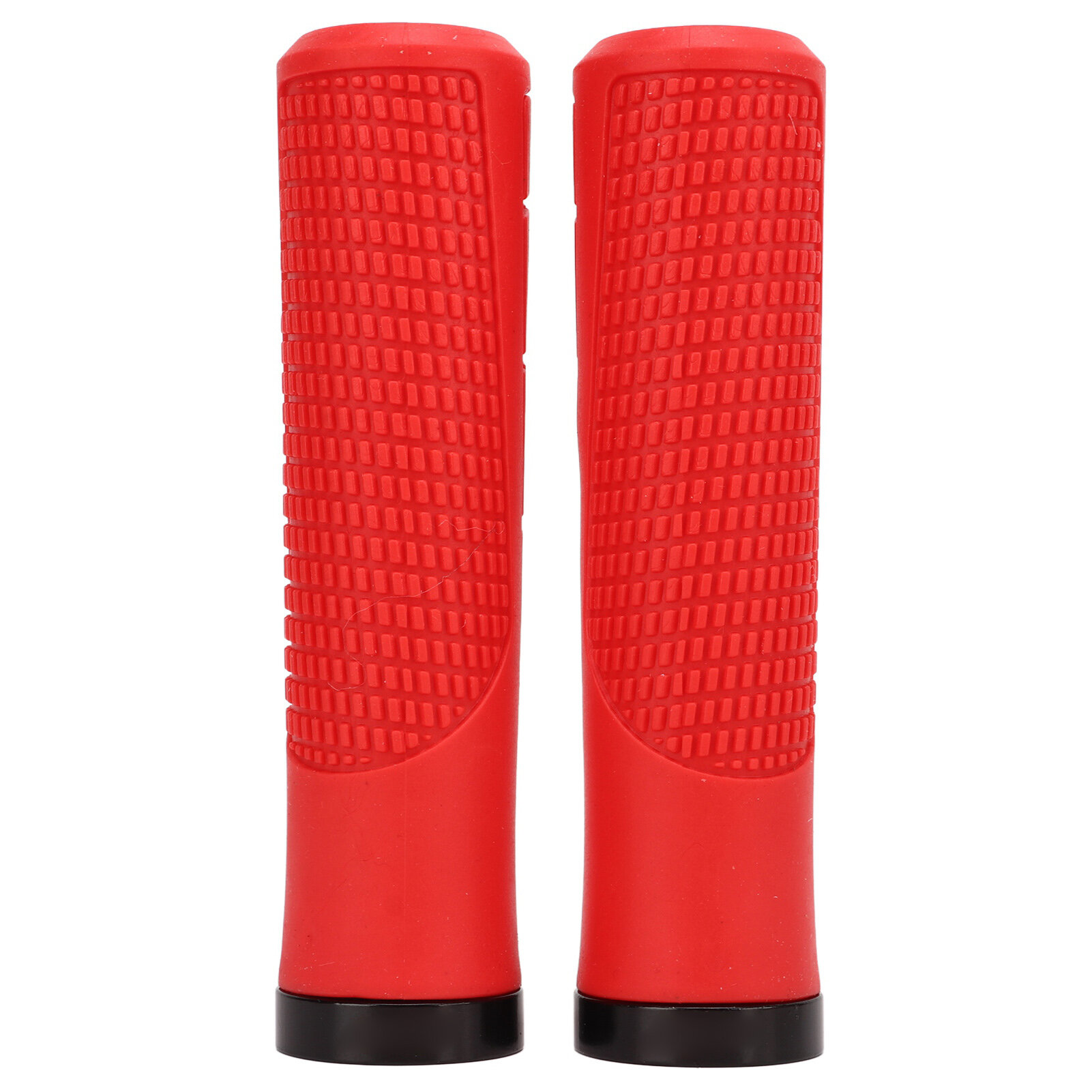 2 шт. велосипедные резиновые ручки на руль, противоскользящий чехол на руль, противоударные ручки для горного велосипеда, красные
