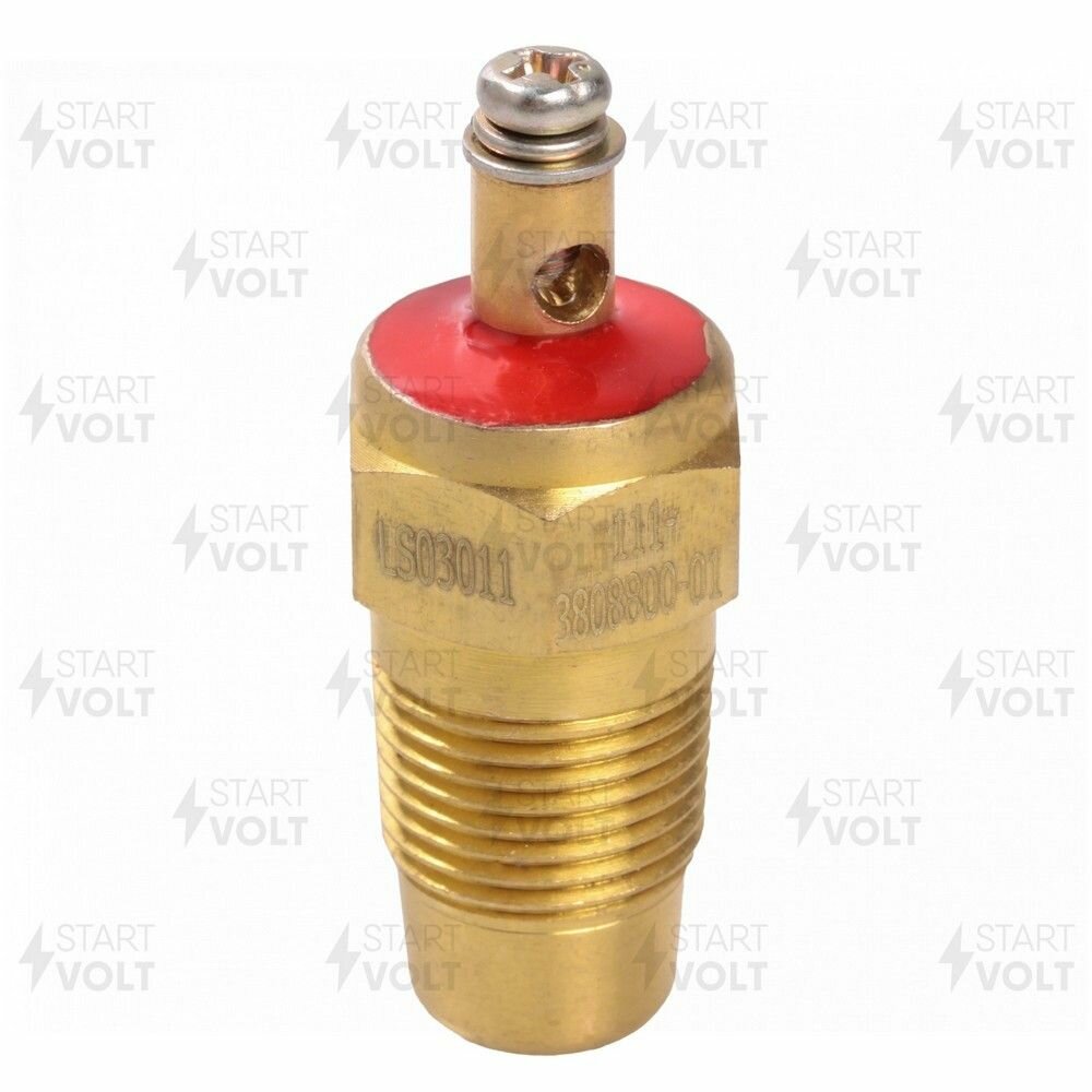 Датчик перегрева для а/м ГАЗ, УАЗ, ЗИЛ, тракторы (100C, болт) (LS 03011), STARTVOLT LS03011