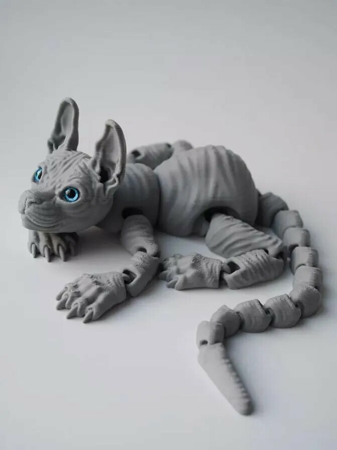 Фигурка подвижная Кот сфинкс:22CM