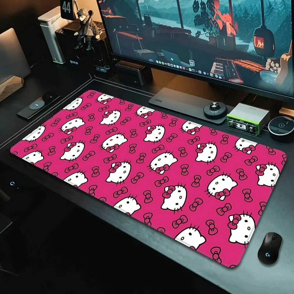 Коврик для мыши Hello Kitty "Speed+Control", 40 x 90 см, противоскользящий, игровой