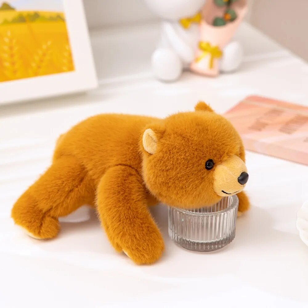 Плюшевый ленивец, 18 см, Brown bear
