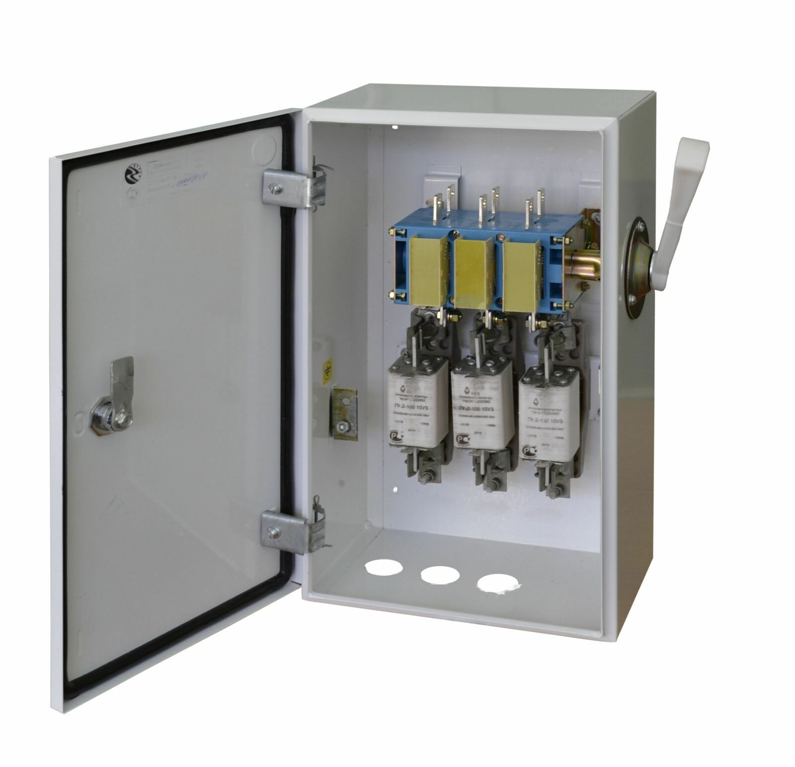 Ящик силовой узола ЯРП 100П, с рубильником, с предохранителем, У3, IP54